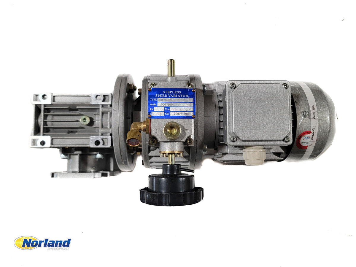 220V, 3 Phase, 60 Hz Variable Speed Conveyor Motor & Gearbox – Norland ...